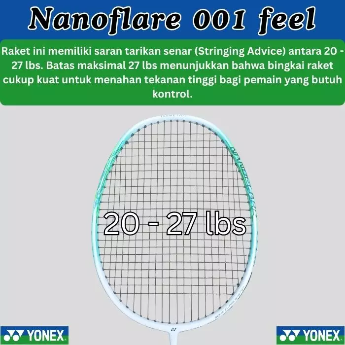 Jual Yonex Raket Badminton Yonex Nanoflare 001 Feel GRATIS Senar, tas ...