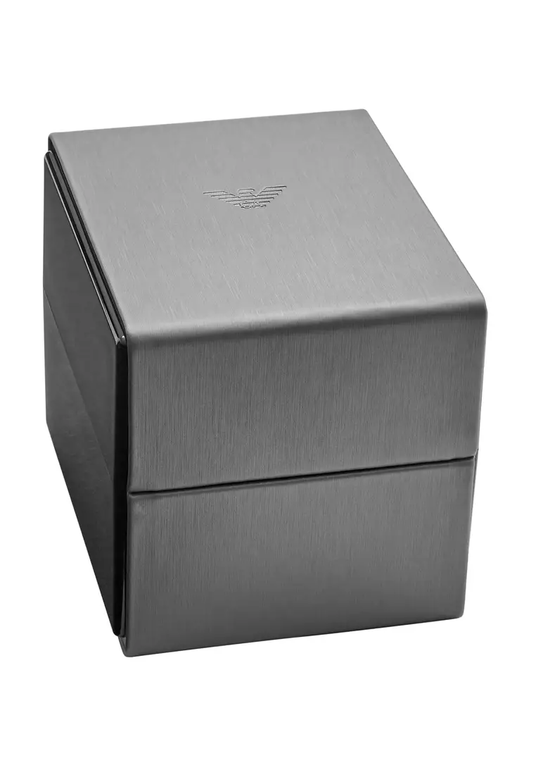 Buy Emporio Armani Emporio Armani Female's Gianni T-Bar silver ...