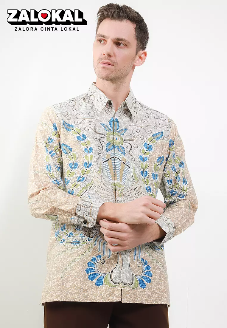 Baju Batik Pria Premium Model Terbaru Up to 80% - ZALORA