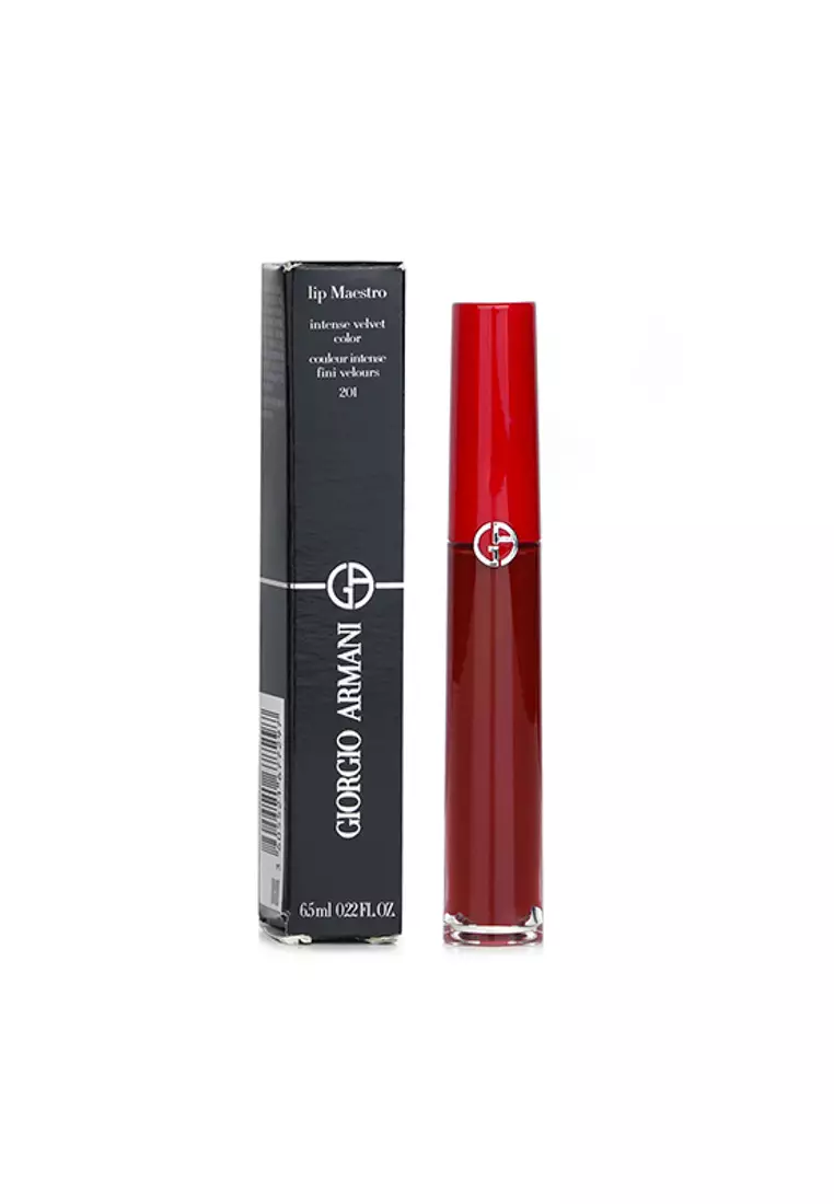 Buy Giorgio Armani GIORGIO ARMANI - Lip Maestro Lip Gloss - # 201 (Dark ...