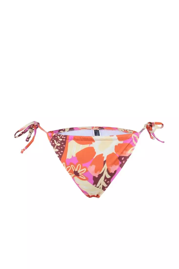 Buy Trendyol Floral Pattern Tie High Leg Bikini Bottoms 2024 Online ...