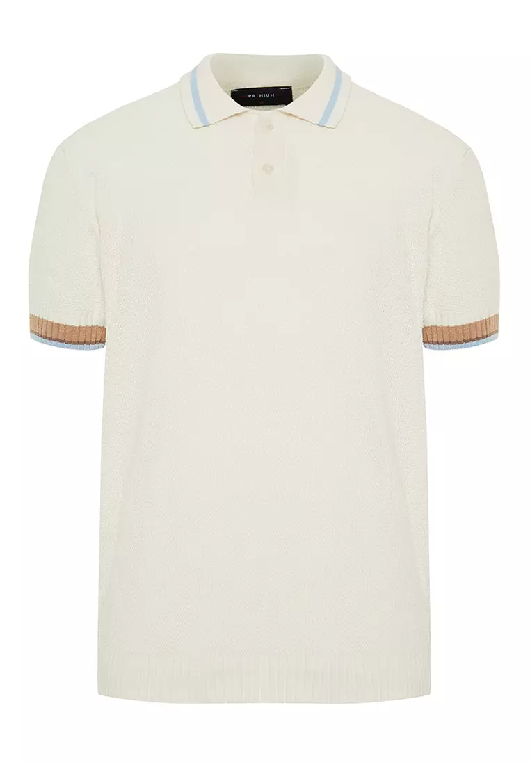 Jual Trendyol Colorblock Polo Shirt Original 2024 | ZALORA Indonesia