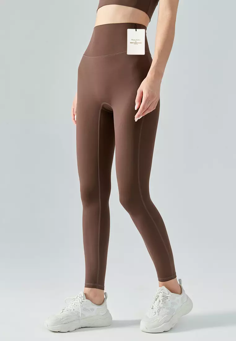 Buy HAPPY FRIDAYS Double-sided Brushed Nylon Sports Tights（No front ...