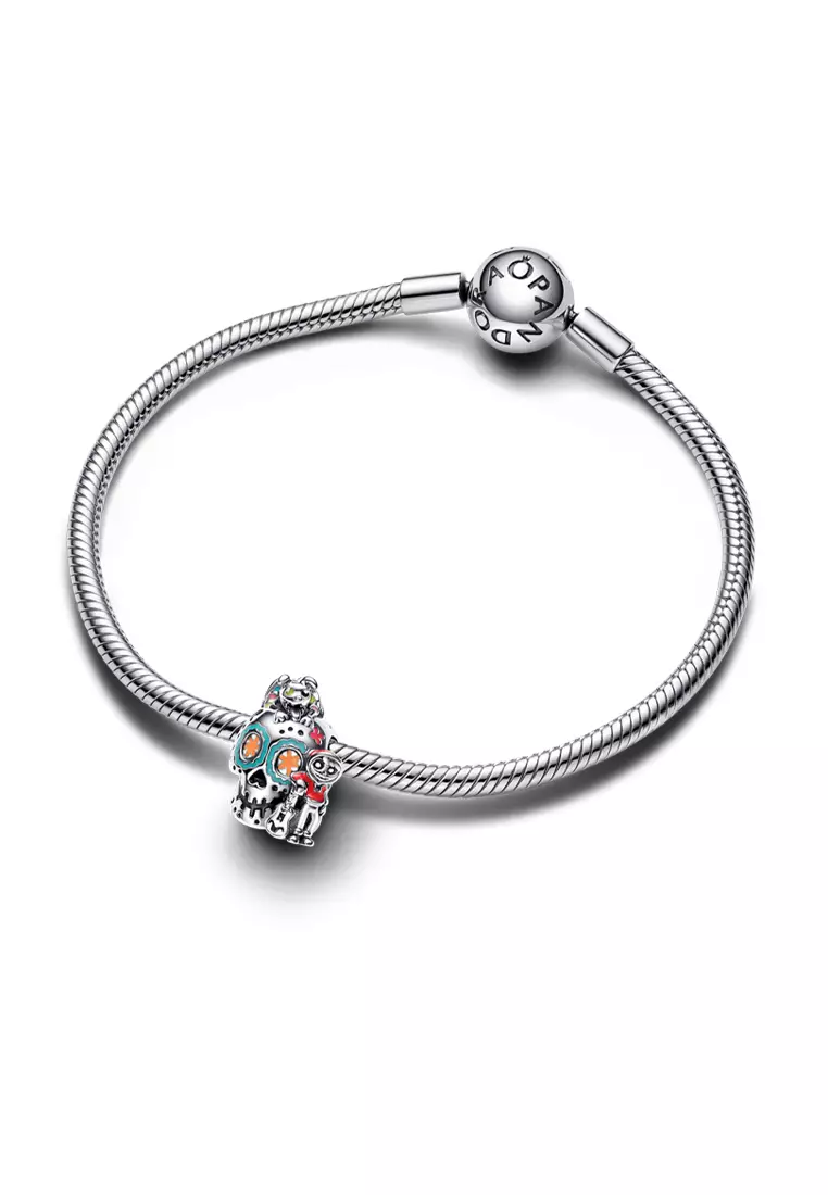 Buy PANDORA Pandora x Disney Pixar Coco Miguel & Dante Skull Glow-in ...