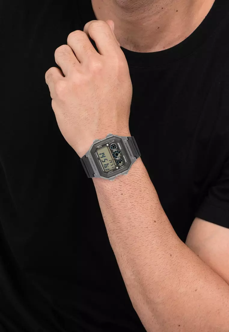 Buy Casio Men Digital Watches AE-1300WH-8AVDF 2025 Online | ZALORA