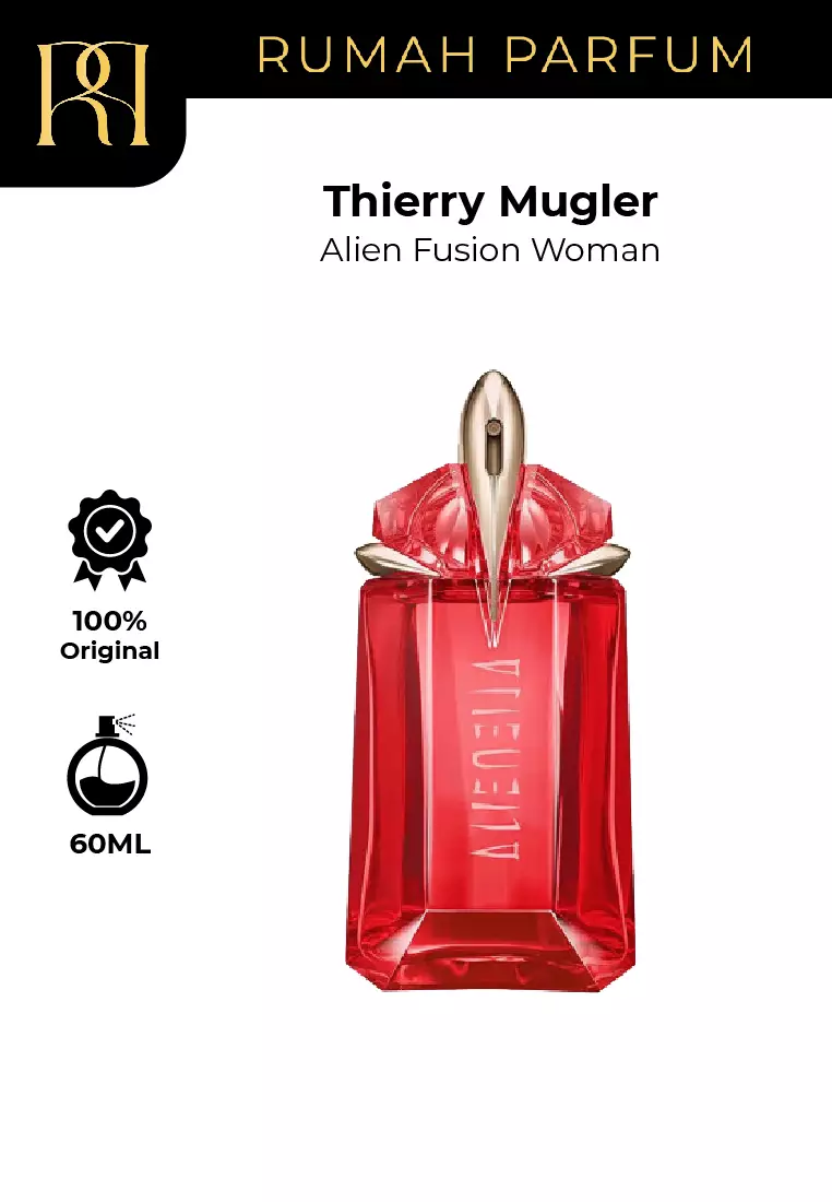 Jual Thierry Mugler Thierry Mugler Alien Fusion Woman 60 ML Original ...