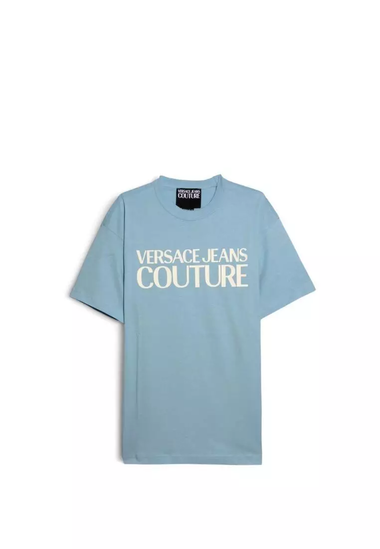 Buy Versace Jeans Couture Cotton T-Shirt 2026 Online | ZALORA
