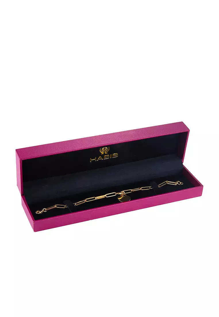 網上選購 HABIB HABIB Oro Italia Graffetta Sofeea Gold Bracelet, 916 Gold ...
