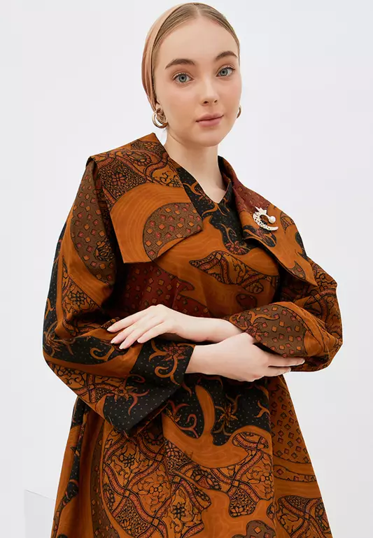 Jual Catalia Batik Tunik Batik Areum Series - Sogan Original 2024 ...