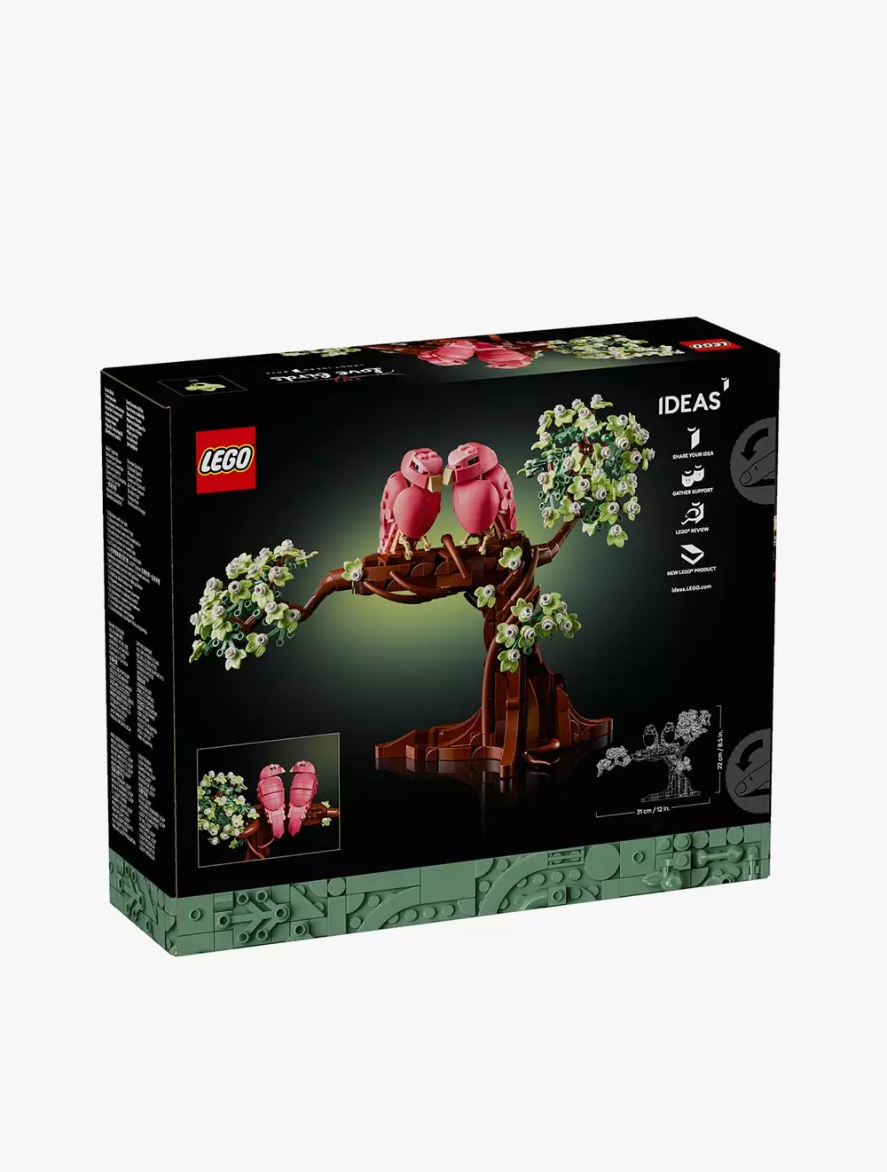 Jual Lego LEGO® Ideas Love Birds Building Set - Bird Decor - 21365 ...