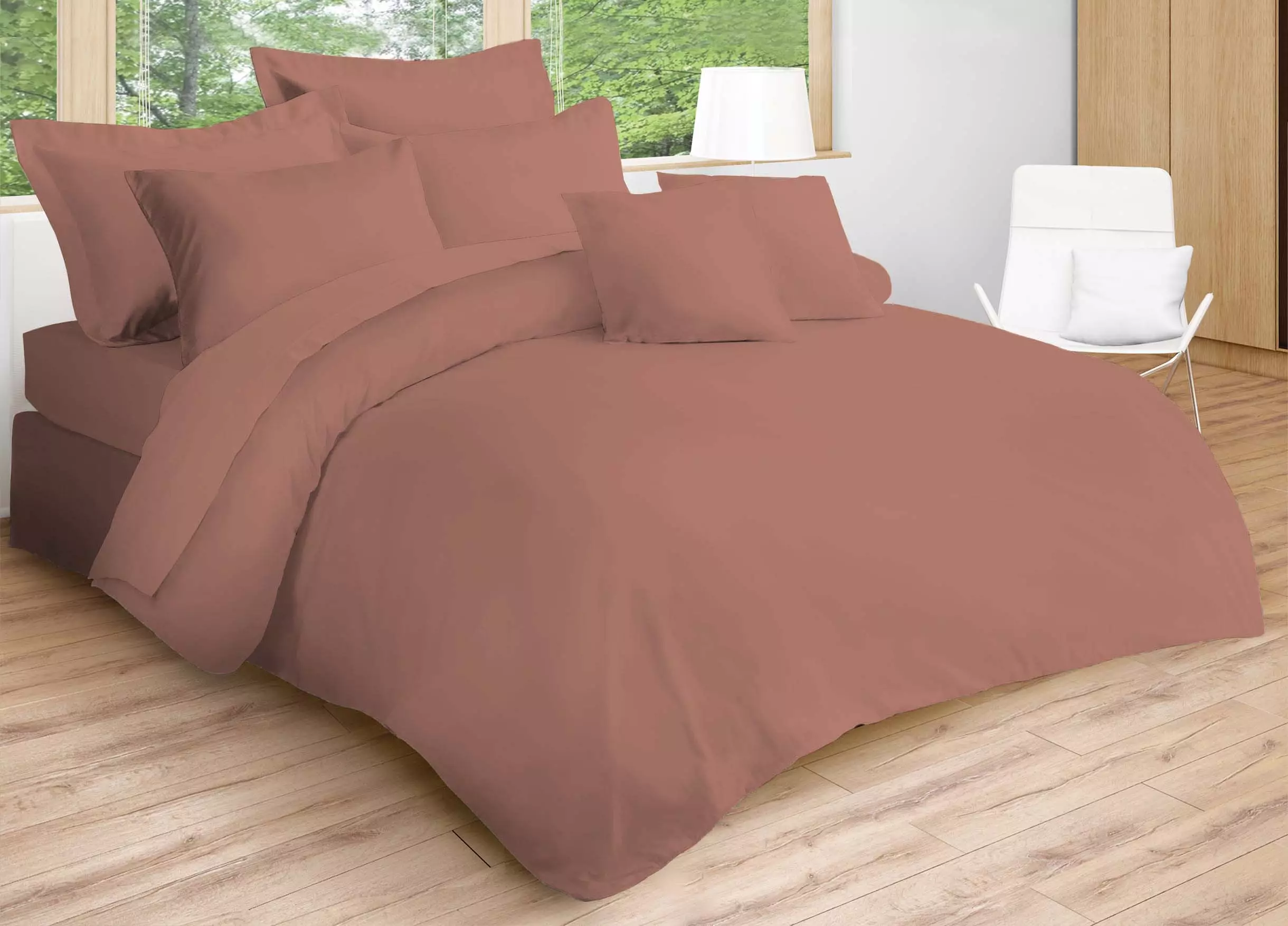 Jual AKEMI AKEMI Cotton Divine Shell Peach Bed Sheet 180x200 Original ...