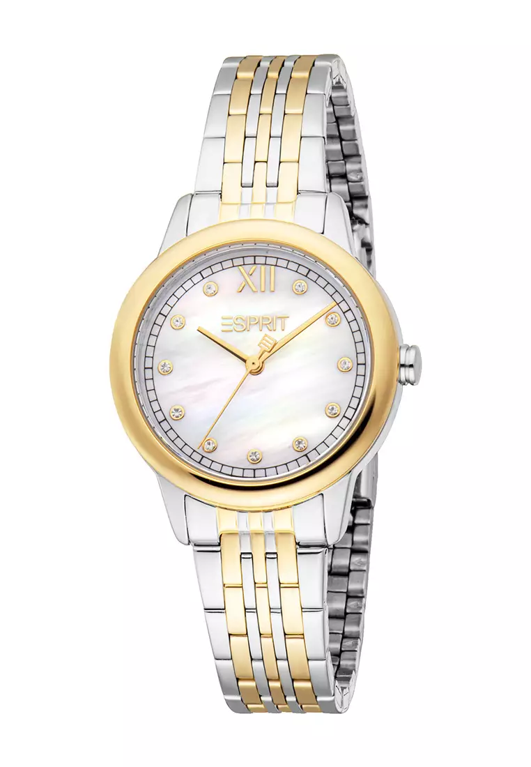 Buy ESPRIT Esprit Elliana Two Tone Stainless Steel Analog Watch For ...