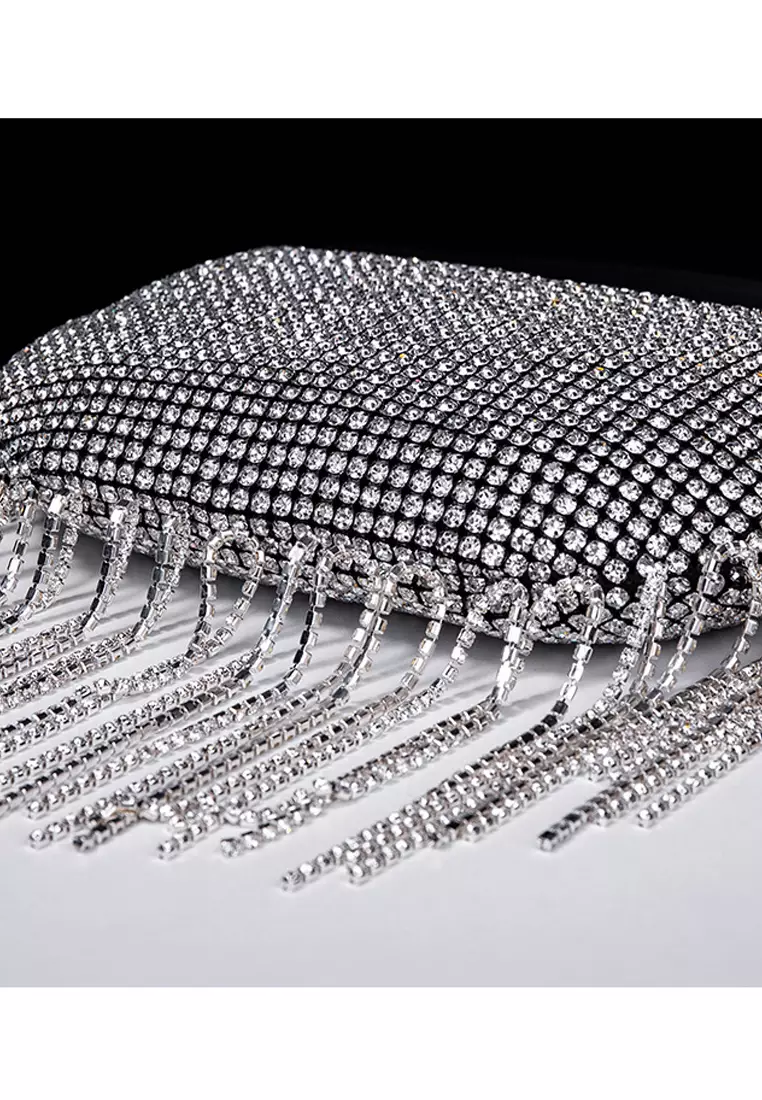 Buy XAFITI Tasseled Rhinestone Armpit Pockets 2024 Online | ZALORA ...