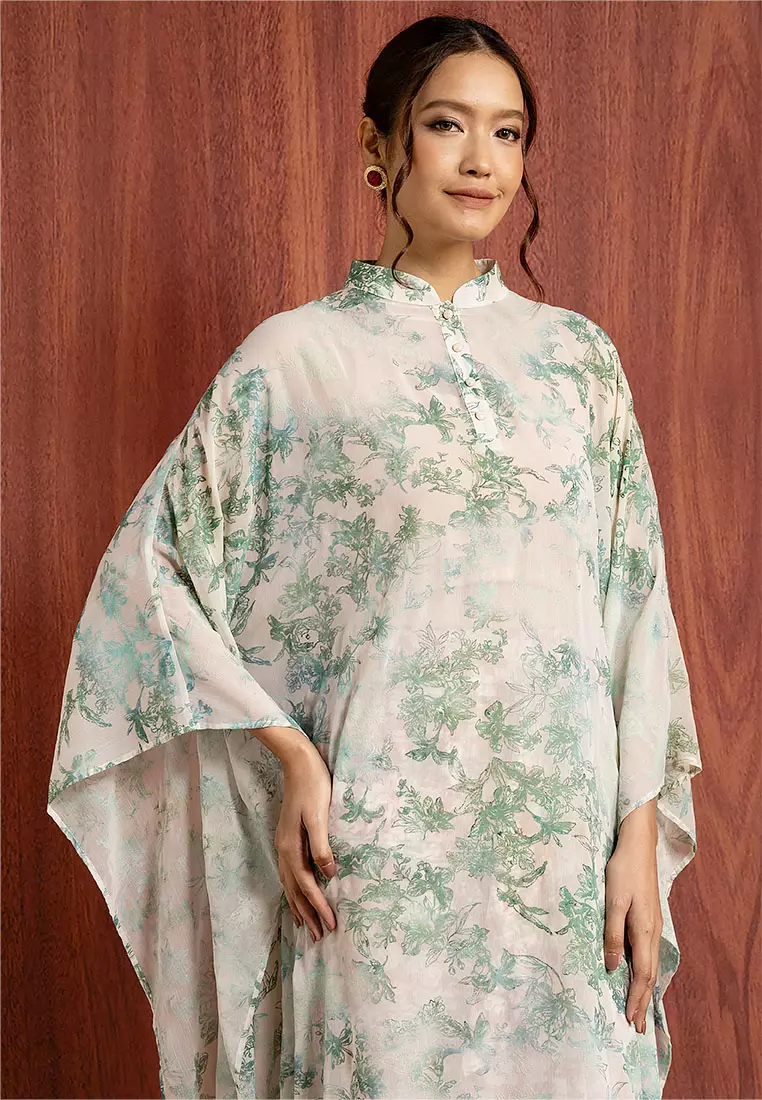 Buy ZALIA BASICS THALIA KAFTAN KURUNG SET 2026 Online | ZALORA Philippines