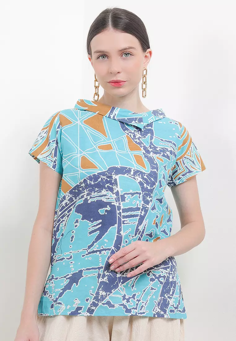 Jual Batik First Blouse Kupnat SideCollar Cap-Slv Original 2026 ...