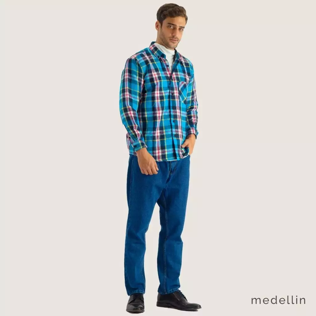 Jual Medellin MEDELLIN Kemeja Flanel / Flannel Pria Lengan Panjang ...
