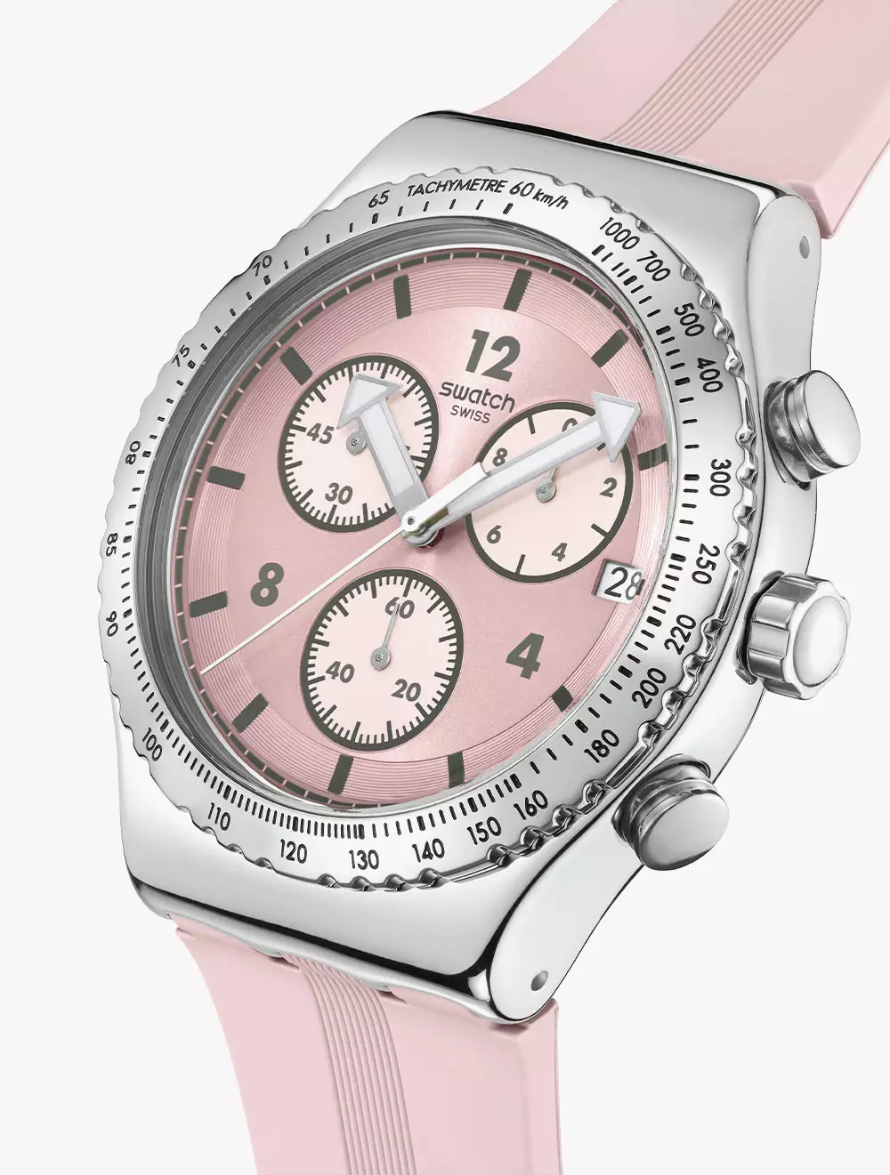 Jual Swatch POPPINGLY PINK - Pink Original 2025 | ZALORA Indonesia