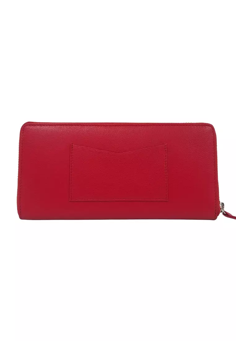 Buy Oxhide Zip Around Wallet Women-Lady Long Wallet -Lady Wallet ...