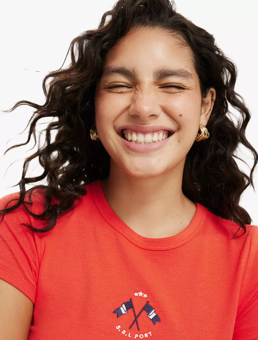 Jual Cotton On Cotton On - GRAPHICS - Crop Fit Graphic Tee - FLAGS ...