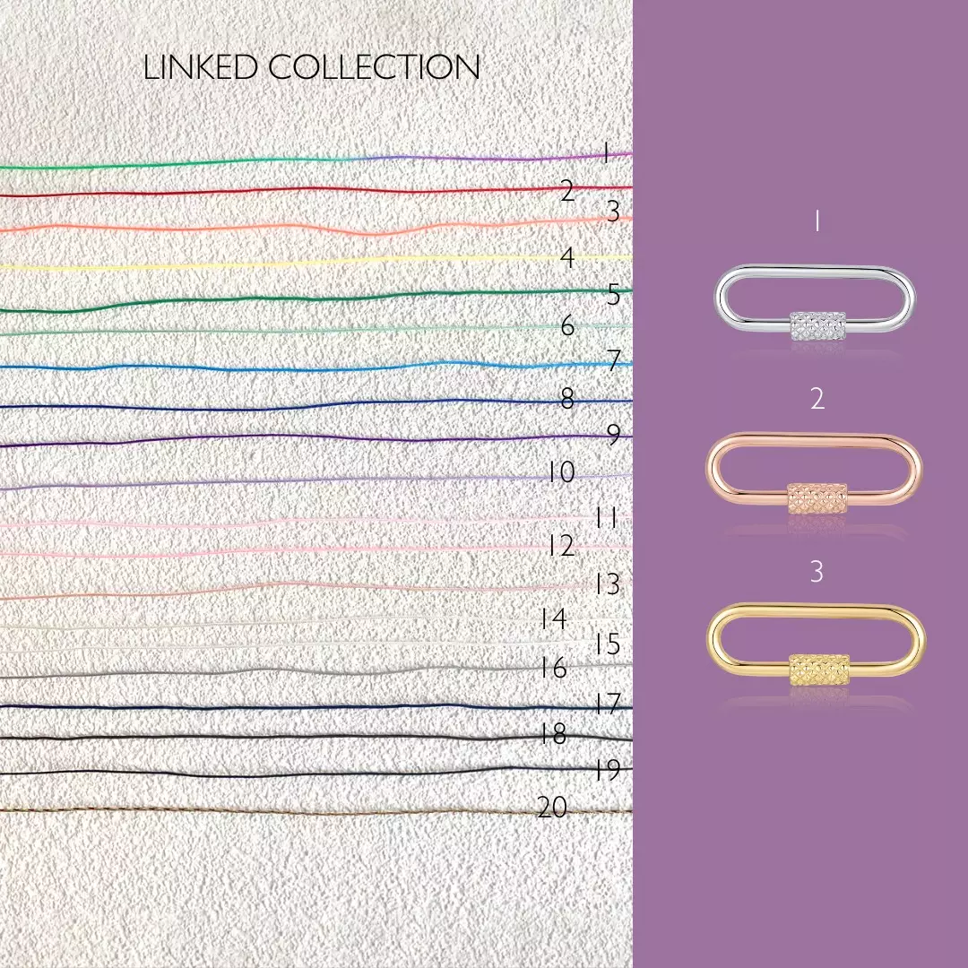 Jual ISAGO ISAGO Carabiner Lock Link Bracelet Original 2025 | ZALORA ...