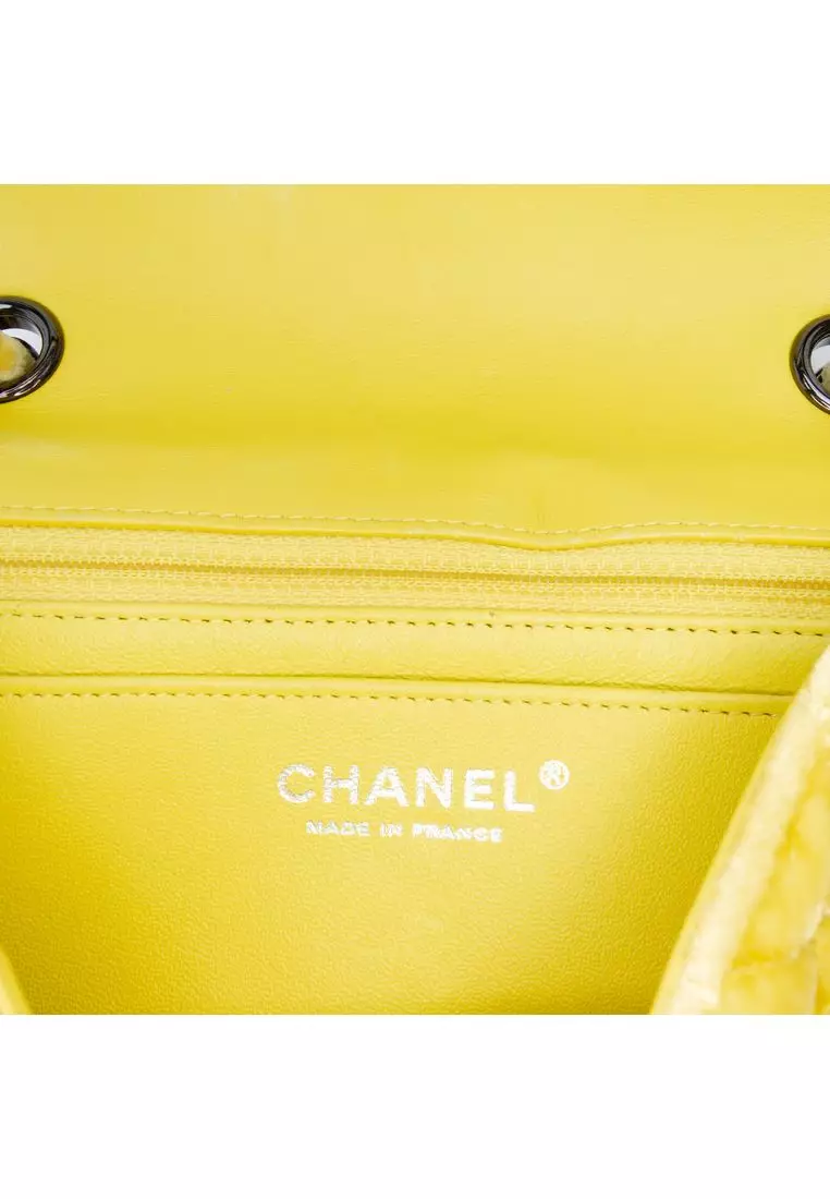 Buy Chanel Pre-Loved Chanel Mini Rectangular Classic Velvet Single Flap ...