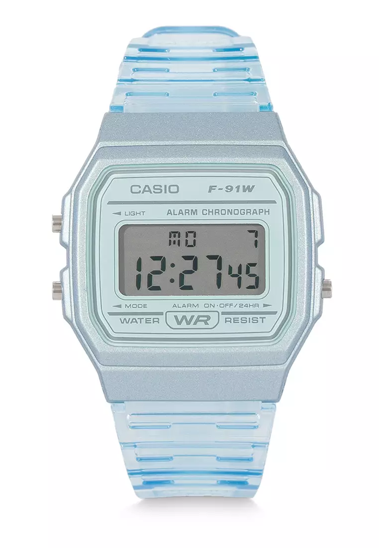 Jual CASIO Women Digital Watches F-91WS-2DF Original 2025 | ZALORA ...
