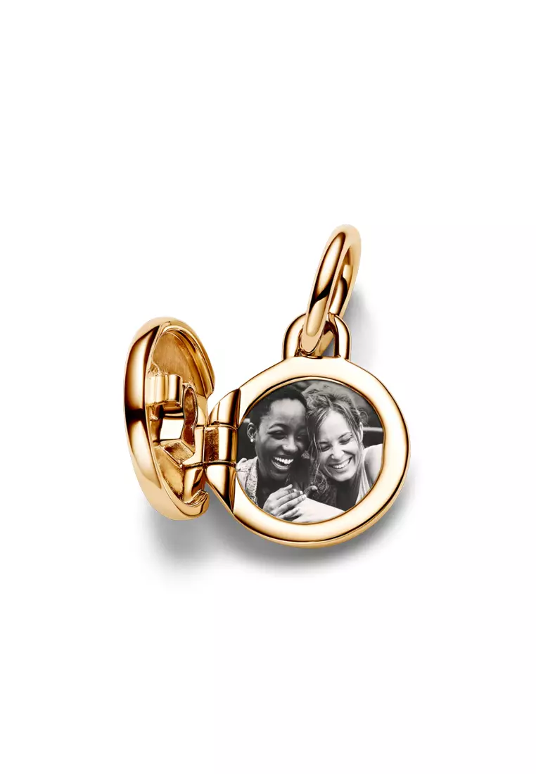 Buy PANDORA Pandora Openable & Engravable Love Locket Dangle Charm ...