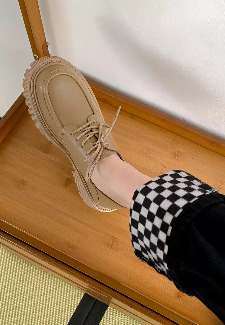 Twenty Eight Shoes Platform Microfiber Leather Derby TLD9055-3 2024 ...