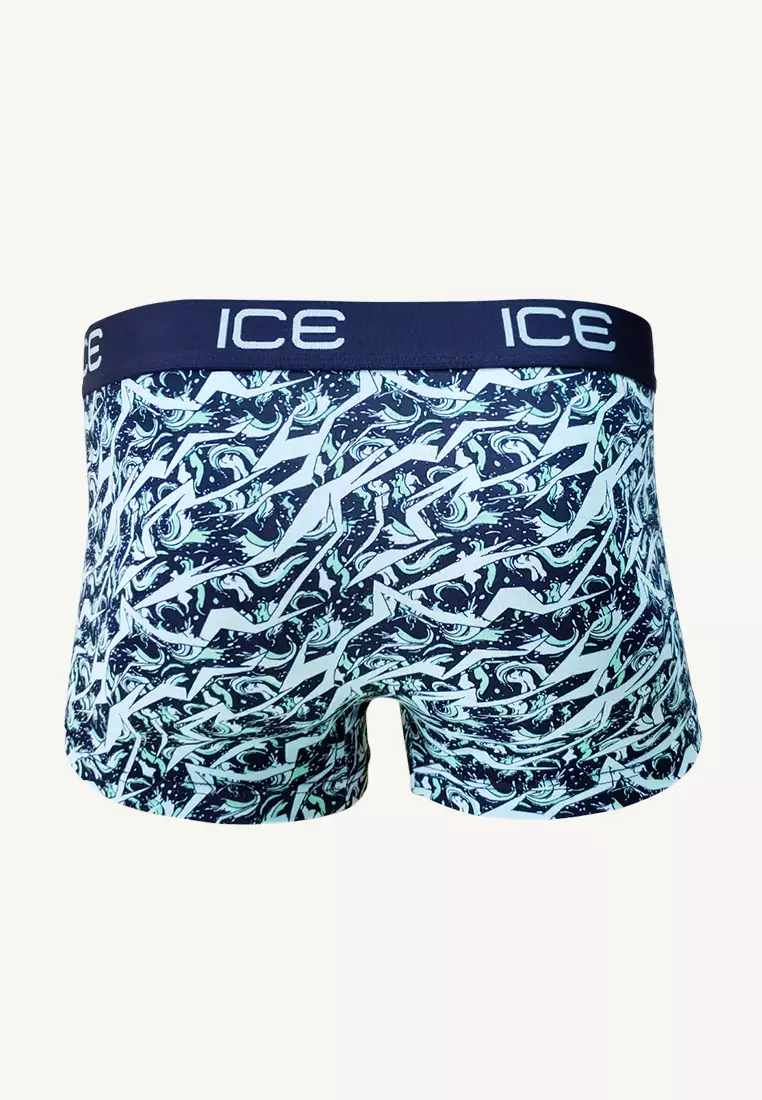 Buy Hanford Ice Ice Men Viscose With Spandex Boxer Briefs Marble ...