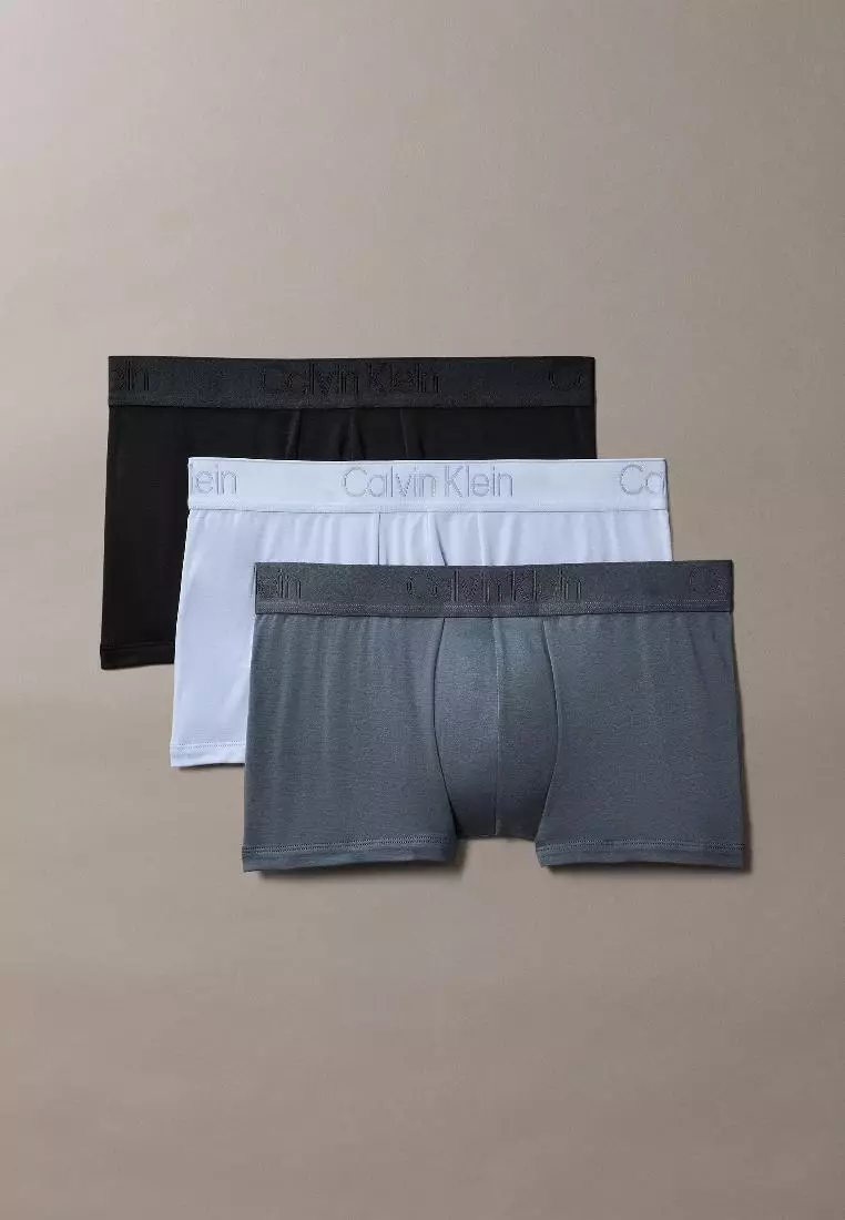Buy Calvin Klein CKU Low Rise Trunk 3pk Multi 2026 Online | ZALORA ...