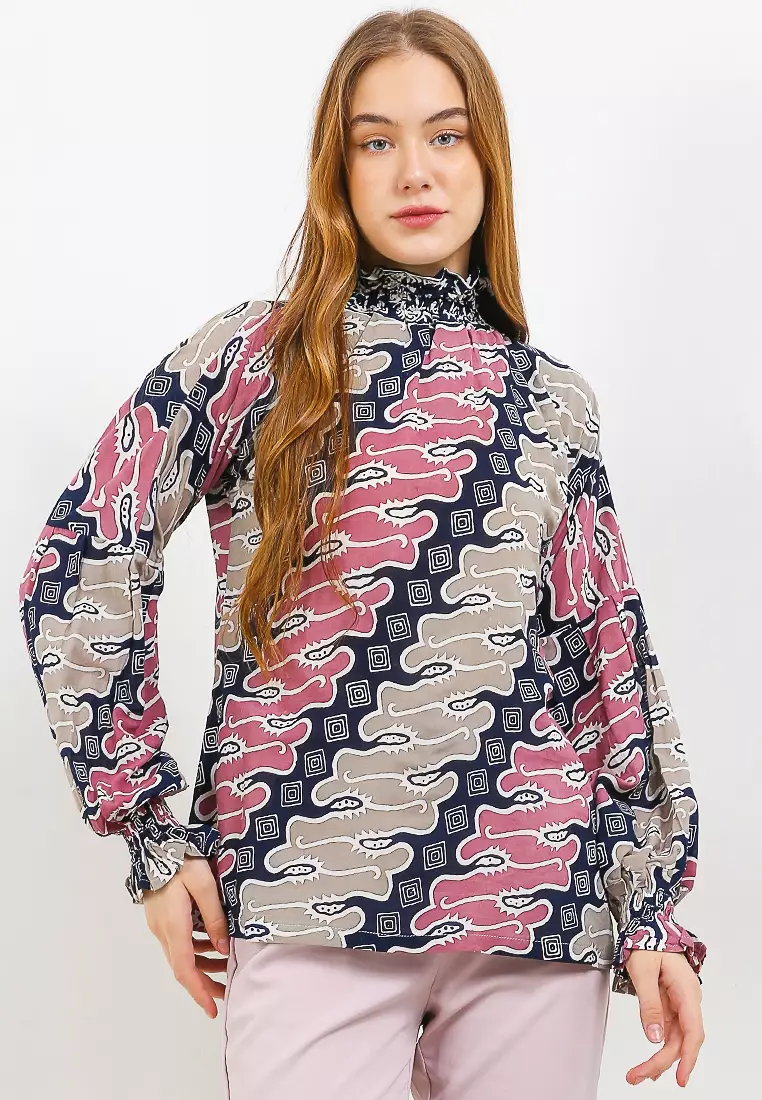 Pakaian Batik Cap Wanita Online | Beli di ZALORA Indonesia