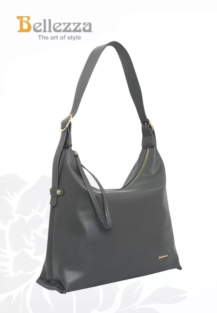 Jual Bellezza Bellezza Shoulder Bag 24293-38 Dark Grey Original 2025 ...
