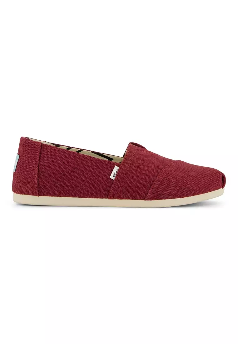 Buy TOMS Toms Women Alpargata Classic Ruby Heritage Canvas Online ...