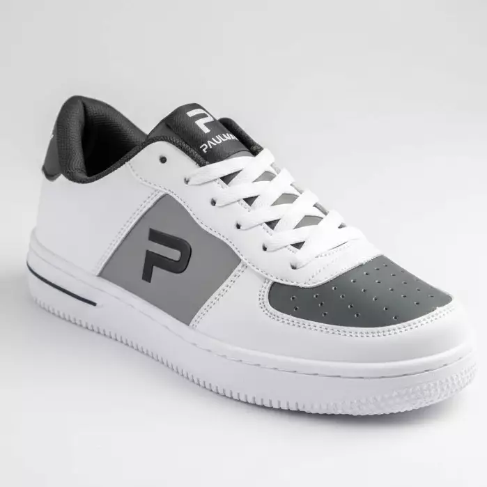 Jual PAULMAY PAULMAY - Sepatu Sneakers Pria Denver - White Grey ...