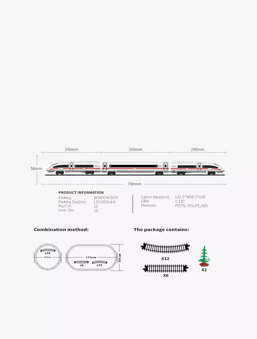 Jual Fenfa Fenfa High Speed Train IOE - FNF1623E-1 Original 2025 ...