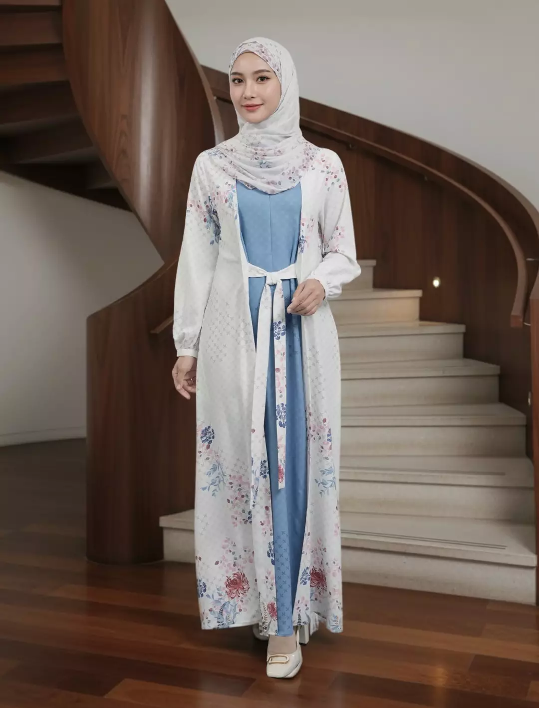 Jual ZOYA Maury Dress - Gamis Muslim Wanita Wudhu Friendly - Bahan Poly ...