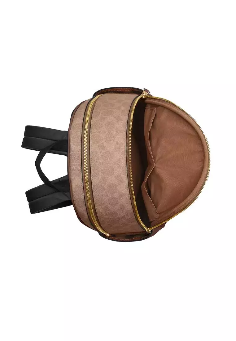 Coach Court Backpack In Signature Canvas Tan/Brown CZ176 2025 | Buy ...
