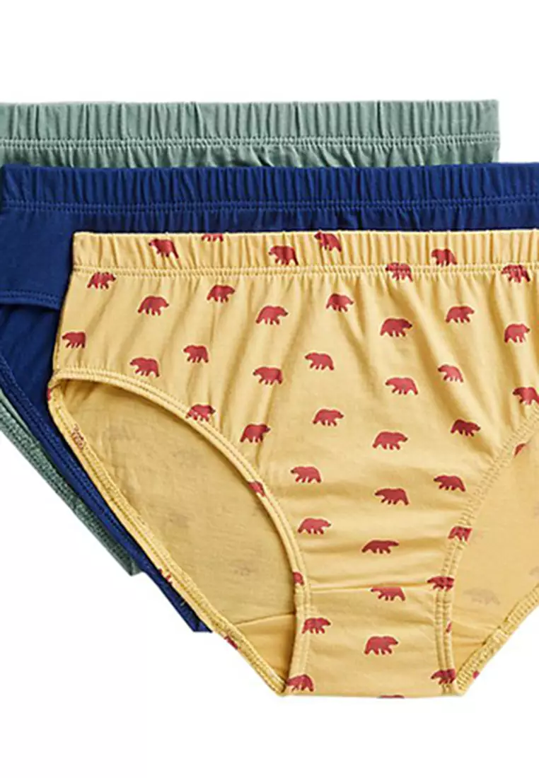 Jual Marks & Spencer 7pk Pure Cotton Forest Print Briefs Original 2025 ...