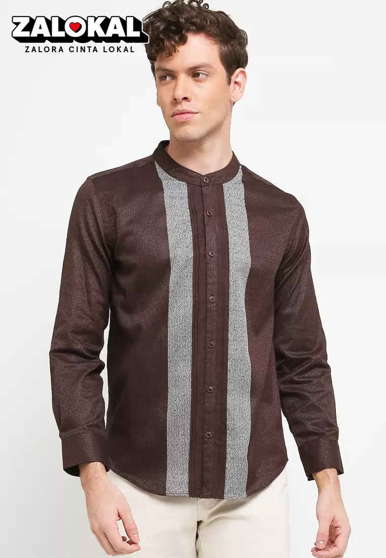 Jual Cardinal Kemeja Koko Formal Slimfit Original 2023 | ZALORA Indonesia