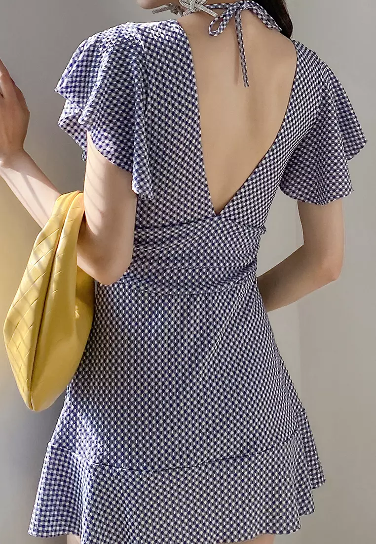 Buy Its Me Retro Checkered One-Piece Swimsuit 2024 Online | ZALORA