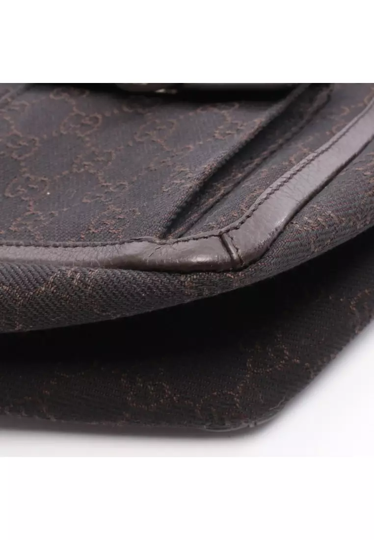 Buy Gucci Pre-Loved Gucci Abby GG pattern Shoulder bag tote bag canvas ...