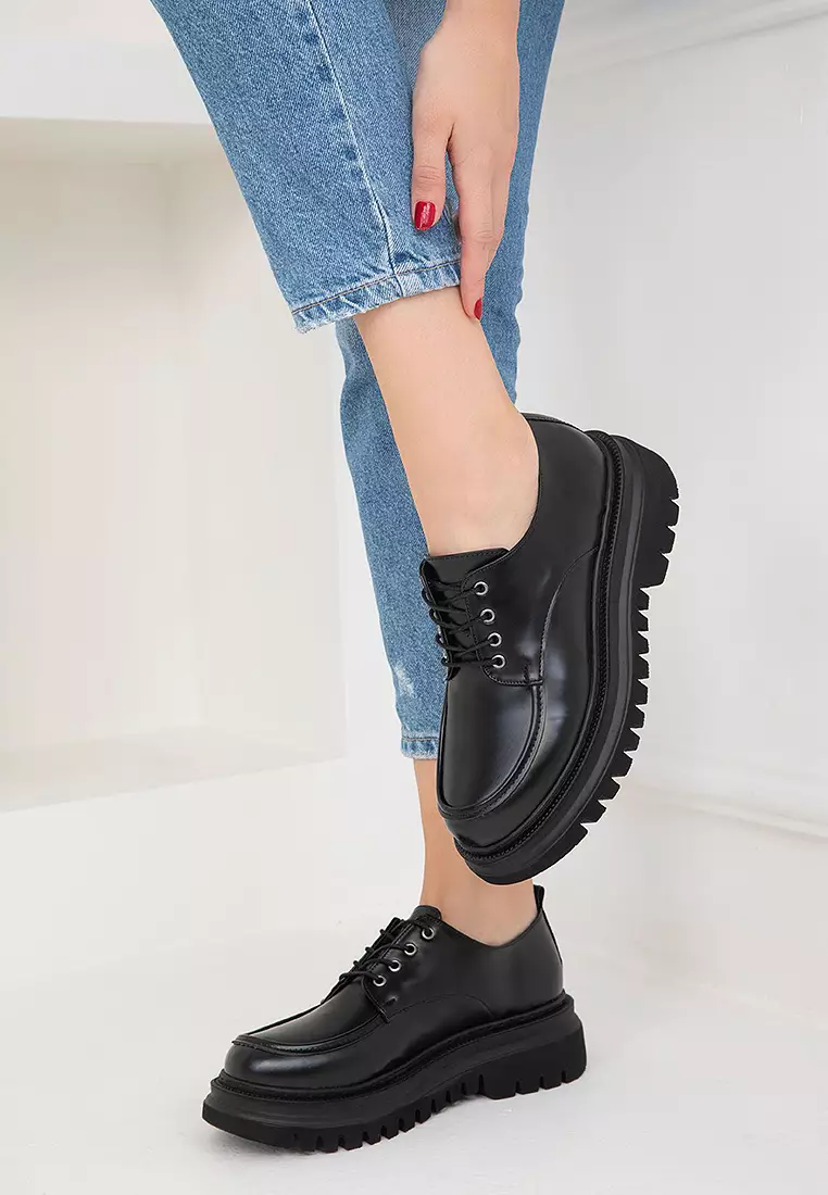 Jual Soho Oxford Platform Smart Casual Shoes Original 2025 | ZALORA ...