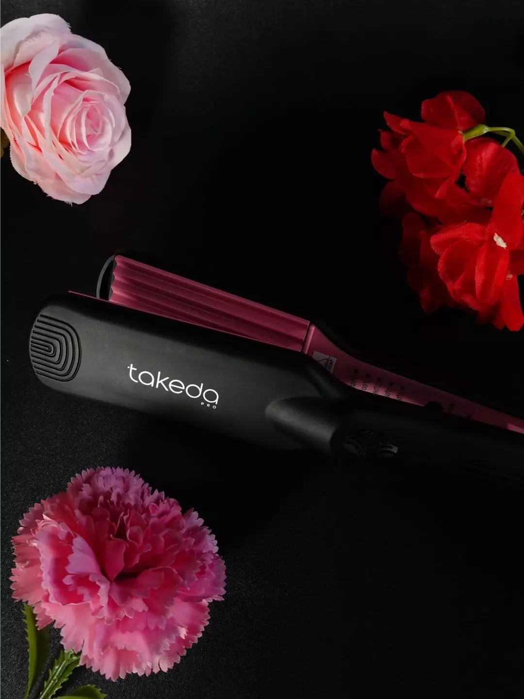 Jual TakedaPro TakedaPro TKD-128B Catok Dark Pink Crimper Original 2025 ...