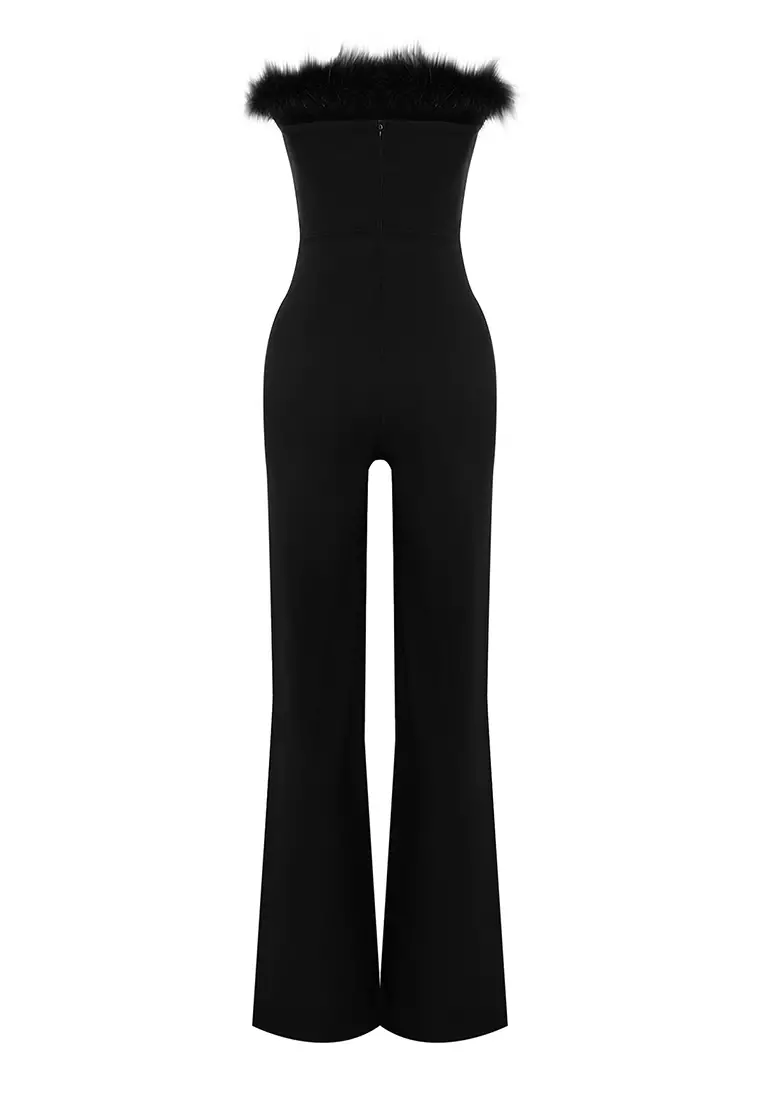 Buy Trendyol Strapless Jumpsuit Online Zalora Malaysia