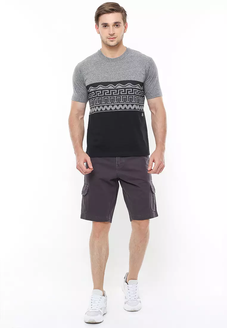 Jual Johnwin Johnwin - Kaos Casual - Kaos Pria - Kaos Abu - Gambar ...