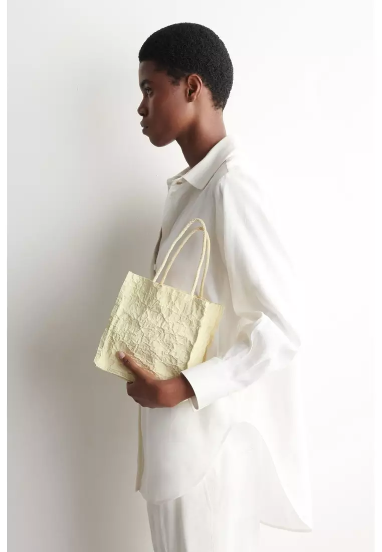 Buy COS MINI CRINKLED TOTE BAG 2026 Online | ZALORA