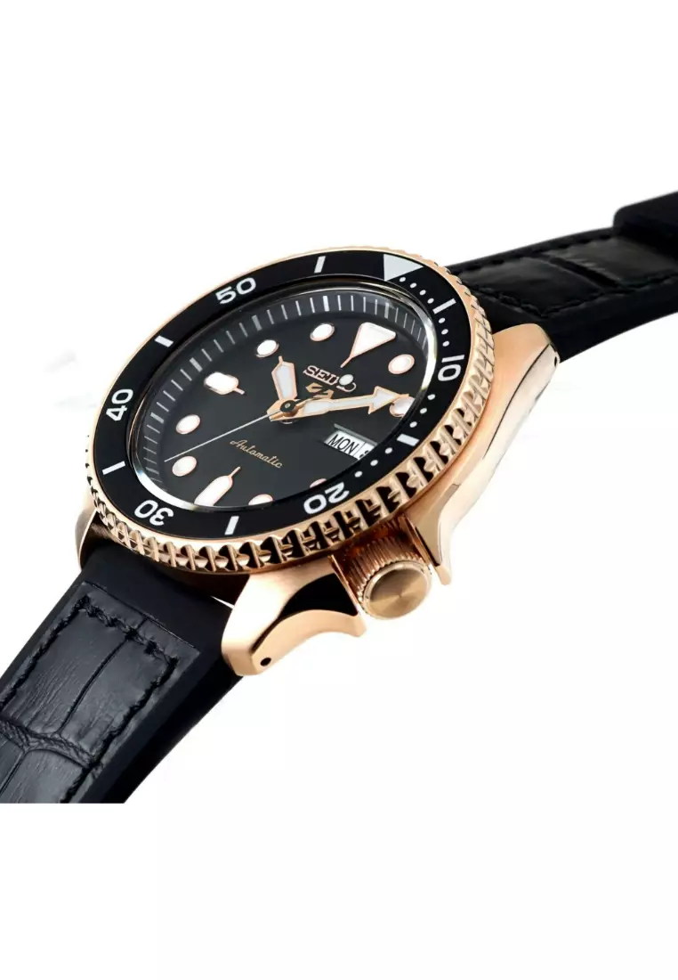 Buy Seiko Superman Automatic 24 Jewels Japan Made SRPD76K1 Men's Watch ...