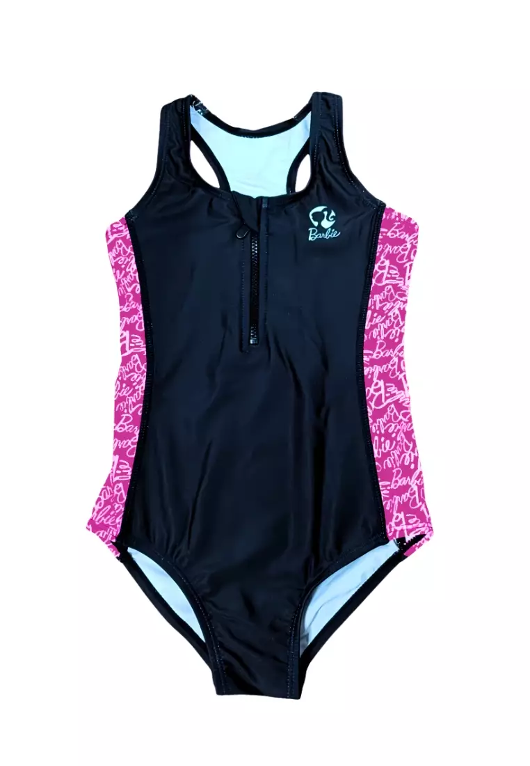 Buy Barbie Barbie Black One Piece with Extended Sizes for Kids and ...