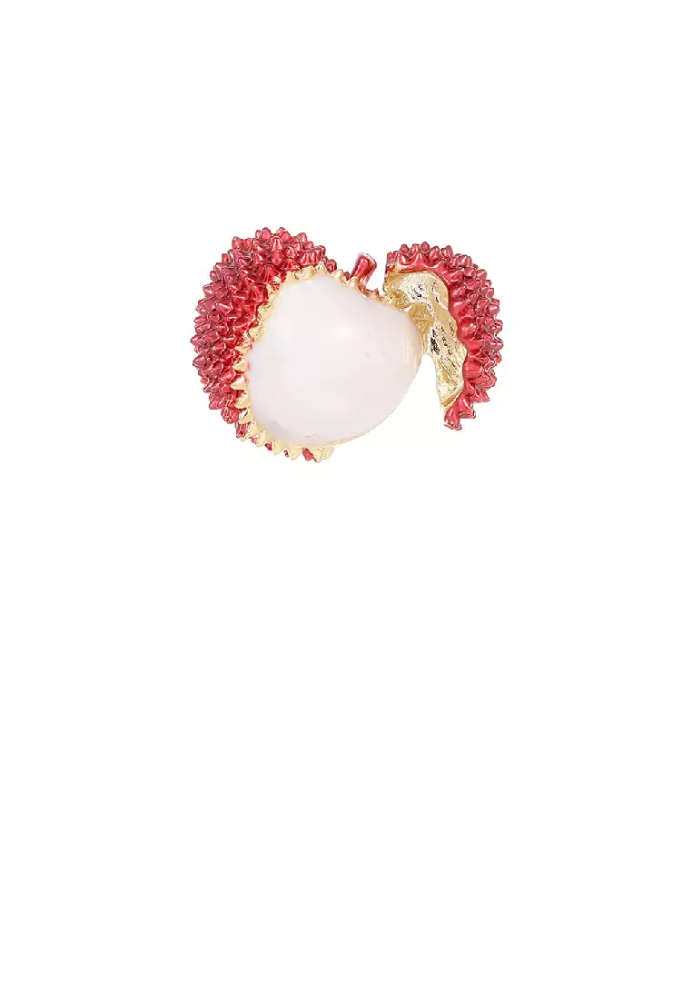 Buy Mooclife Sweet and Creative Plated Gold Lychee Brooch Online ...