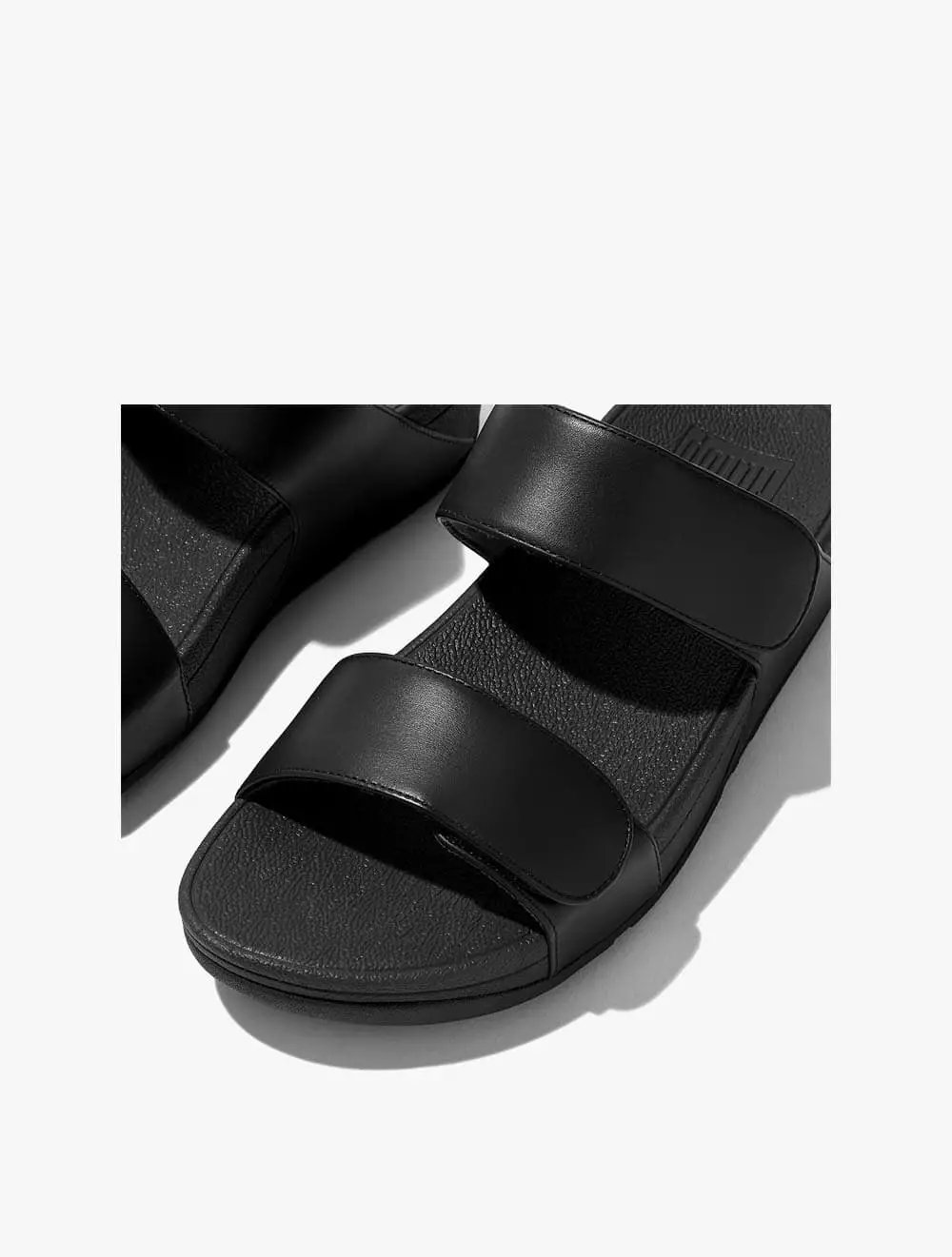Jual FitFlop Fitflop Lulu Adjustable Leather Slides - Black Original 2024 | ZALORA Indonesia